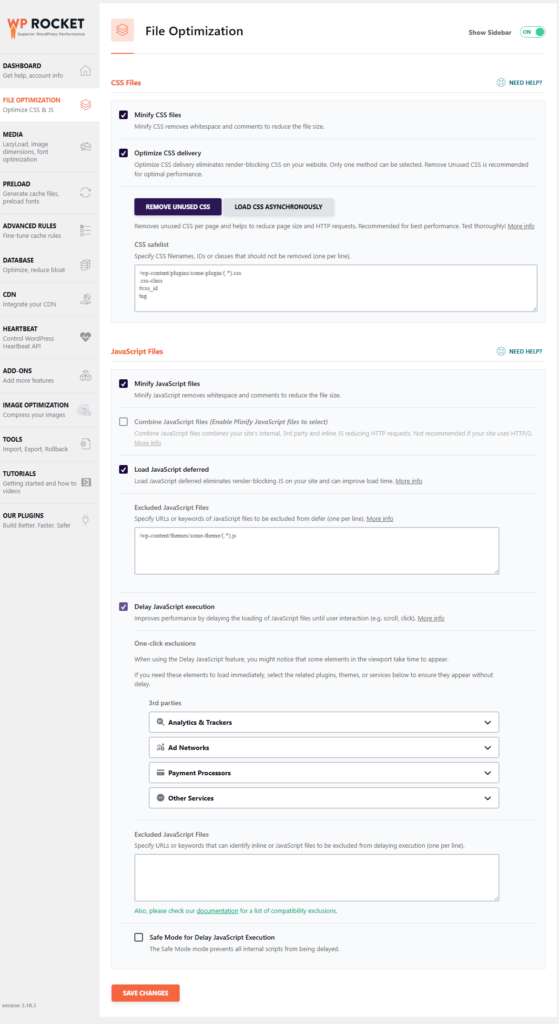 WP Rocket Settings: Best Configuration for Maximum Speed